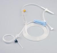 China PVC Tube Disposable Medical Syringe PVC Grade Blood Transfusion Sets for sale