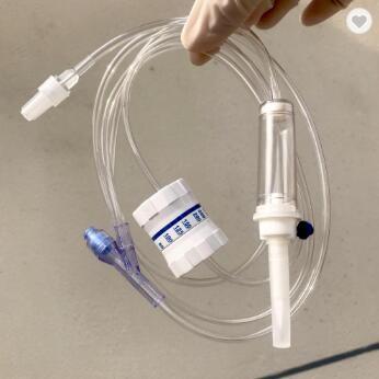 China Injection Puncture Blood Administration Sets Medical Iv Infusion Set for sale