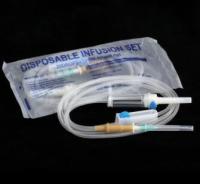China 168cm Sterile Disposable Medical Syringe Liquid Glucose Blood Transfusion Iv Set for sale