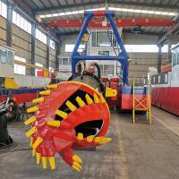 China 14 Meter Dredging Depth Cutting Suction Dredger Front Plate 16mm/20mm/24mm for sale