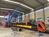 China 14 Meter Cutter Suction Dredge / Cutter Head Dredger With 50KW Generator Set Rexroth Hydraulic for sale