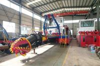 China Sri Lanka 20 inch hydraulic cutter suction dredger for to pump coral reefs for sale