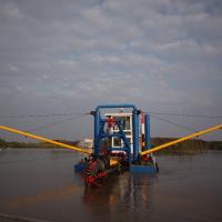 China 14 Meter Maximum Dredging Depth WN450 Csd Dredger With 50kw Generator Set for sale