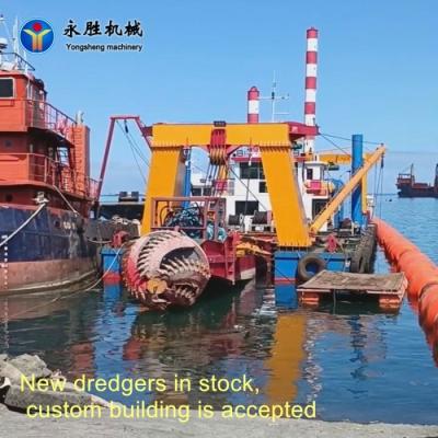 China 7000m3/H Hydraulic Cutter Suction Dredger 2647KW Pump Power Diesel Engine River Dredging Equipment for sale