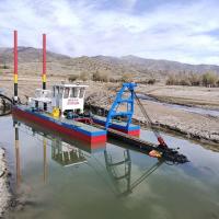 China YSCSD400  16 Inch Non Self Propelled Cutter Suction Dredger Equipment For Water Debris Removal In Lake Or River for sale