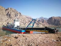 China Solid Capacity 360 Cbm/H Length 36 M 12 Inch Dredging Vessel With 2200 M3/H Water Flow Capacity YSCSD350 for sale