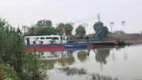 China 500m Solid Capacity 700 Cbm/H Cutter Suction Sand Dredger 20 Inch For Dredging With Anchor Booms for sale