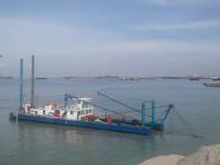 China 22inch Model Mud suction dredger ship 50kw 38 Meters Long Used For River Dredging for sale