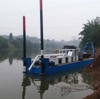 China Customizable River Sand Dredging Machine Blue Color For Dredging Operations In Any Water Body for sale