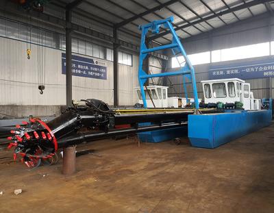 China Customizable River Sand Dredging Machine Blue Color For Dredging Operations In Any Water Body for sale