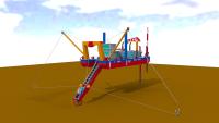 China Medium Capacity 12inch 200m3/h Dredging Vessel for Dredging Equipment/River Sand Mining for sale