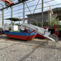 China 4 CBM Capacity Water Hyacinth Harvester 5km/h For River Waterweed Harvesting for sale