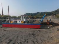 China 80 Cbm/H 8 Inch Samll Sand Mining Dredge With WN200 Sand Pump For River Dredging for sale