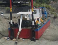 China 80 Cbm/H 8 Inch Samll Sand Mining Dredge With WN200 Sand Pump For River Dredging for sale
