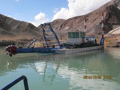 China 10 Inch Suction Dredge / Small Dredger Ship For Sand Dredging For River Dredging for sale