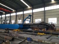 China YSCSD400 Model Sand Dredging Boat To Clean Up Silt In Rivers Suction Dredger Ship 24kw for sale