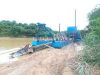 China 150cbm/H Suction Dredger Ship Red Color Used For River Dredging Machine for sale