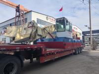 China 80kw 8 Cubic Capacity Aquatic Weed Removal Machine For River Waterweed Harvesting for sale