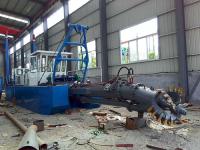 China 16kw Diesel Small Sand Dredging Ship 6 Inch  For Sand Dredging In River for sale