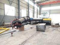 China 12inch Dredges River Dredging Machine Black Color 16kw Diesel Power Mud Dredging Boat for sale