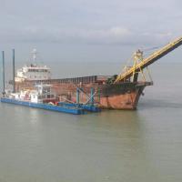 China 1000 KW Diesel Engine Power Small Dredger Machine For Sand Dredging From River Or Sea for sale