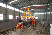 China 2200 M3/H Cutterhead Suction Dredge 14.5m Spud Sand Mining Dredge for sale
