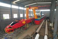 China 14.5m Spud Length Sand Mining Dredging Gravel Dredging Equipment for Discharge Distance for sale