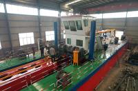 China 14.5m Spud Length Sand Mining Dredging Gravel Dredging Equipment for Discharge Distance for sale
