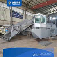 China 70kw Power Water Weed Harvester  Used To Collect And Clean River Aquatic Plant Harvester for sale