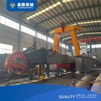 China 16kw Sand Dredging Boat With A Blue Color 1800 m3/h For River Dredging YSCSD350 for sale