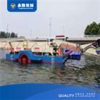 China Gear Drive Aquatic Weed Harvesting Machine Diesel Engine With 0.55 M Empty Draft For Duckweed Enteromorpha for sale