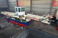China 1.6m Collection Width River Cleaning Vessel With Aquatic Weed Harvester for sale