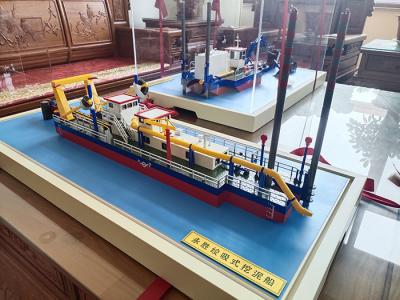 China 150cbm Model Professional Mud Dredger Ship For Sale Optimal Waterway Dredging for sale