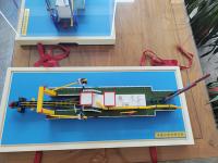 China Custom Built Diesel Cutter Suction Dredger With A Blue Color  For Specific Dredging Requirements for sale