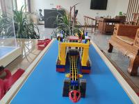 China Custom Built Diesel Cutter Suction Dredger With A Blue Color  For Specific Dredging Requirements for sale