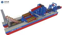 China Gold Dredging Chain Bucket Dredger For River for sale