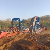 China Gold Dredging Chain Bucket Dredger For River for sale