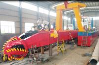 China 14m Dredging Depth Cummins Marine Engine Diesel Engine Small Dredger Machine For Sand Dredging for sale