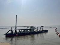 China 18inch Model Customizable Sand Mining Dredge 50kw For Your Sand Extraction Needs for sale