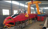 China Yongsheng 400mm Suction Cutter Suction Dredges Diesel Engine Self propelled for sale