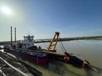 China WN250 Sand Pump Powerful Cutting Suction Dredger 16kw Rexroth For Waterway Maintenance And Construction Needs for sale