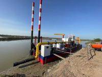 China WN250 Sand Pump Powerful Cutting Suction Dredger 16kw Rexroth For Waterway Maintenance And Construction Needs for sale