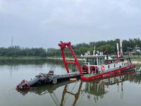 China WN250 Sand Pump Powerful Cutting Suction Dredger 16kw Rexroth For Waterway Maintenance And Construction Needs for sale
