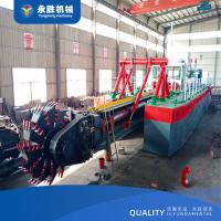 China Model 18 Inch Bucket Wheel Suction Dredger For Dredging Depth 15m for sale