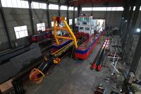 China Heavy Duty Sludge dredger ship With Centrifugal Slurry Pump 500 Cubic Meters Per Hour for sale