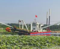 China 500M3/H Cutter Suction Dredger Steel Dredging Vessel With 1.5 Meter Cutter Head for sale