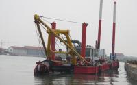 China Precision GPS Navigation Steel Hull Mud dredger boat With 500m3 Per Hour Capacity for sale