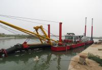 China Precision GPS Navigation Steel Hull Mud dredger boat With 500m3 Per Hour Capacity for sale