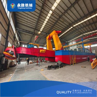 China Yongsheng 12 inch cutter suction dredger for river sand extraction, gold and gemstone selection for sale