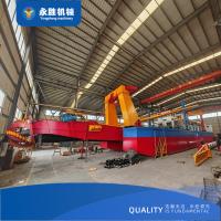 China 8 inch cutter suction dredger for river sediment pumping capacity 100m3/h for sale